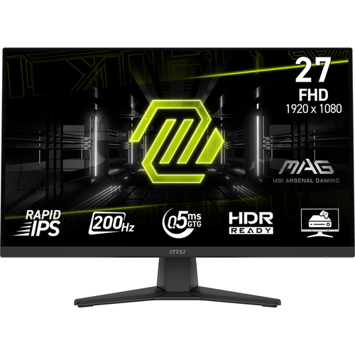 27 inča MAG 272F FHD 1920x1080 Rapid IPS 200 Hz HDR Ready gaming monitor
