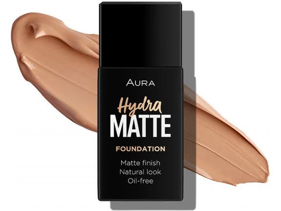 Aura Tečni puder Hydra matte 017 sandstone