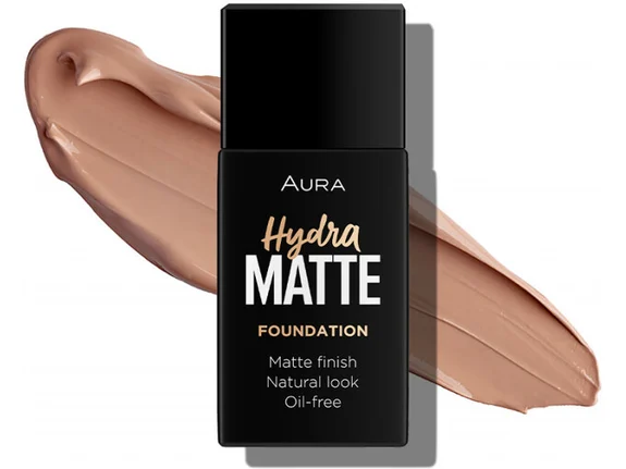 Aura Tečni puder Hydra matte 013 almond cream