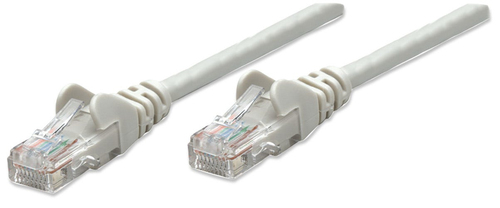 LAN UTP kabl intellinet 318228 Cat5e CCA//Sivi/0,5m