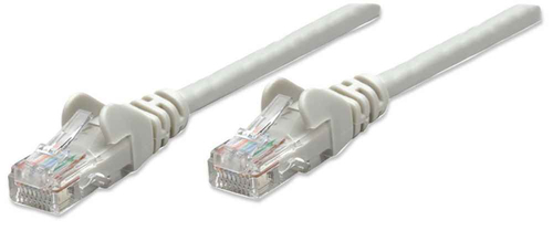 LAN UTP kabl intellinet 334112 Cat6 CCA//Sivi/2m