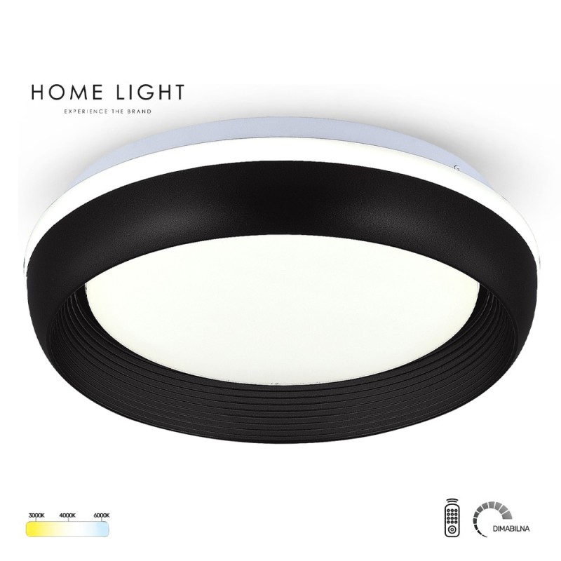 1 SOLEA 110 LED PLAFONJERA 24/48W CCT CRNA DIMABILNA 202581