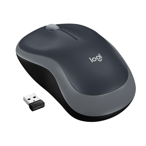 Miš LOGITECH M185 bežični/siva