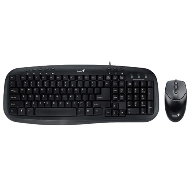 Tast+Mis USB Genius KM-200 Multimedia US Black