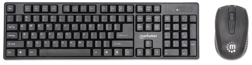 Tastatura+miš Wireless Manhattan 178990 YU, black