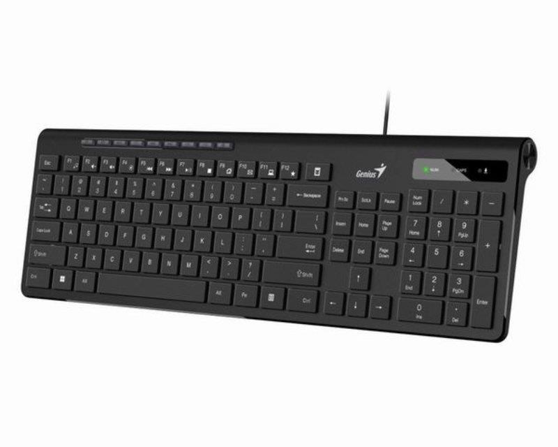 Slimstar 230II USB US crna tastatura