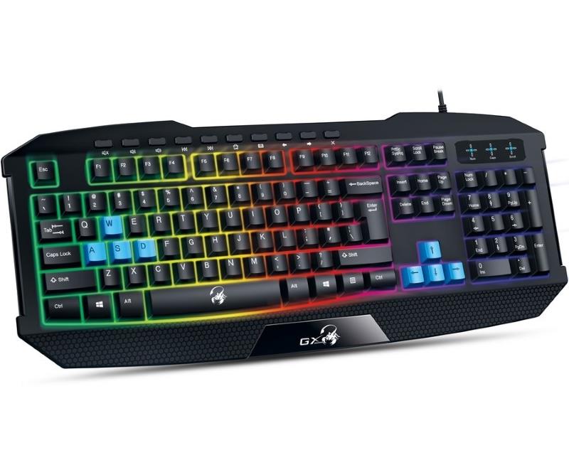 K215 Scorpion Gaming USB US crna tastatura