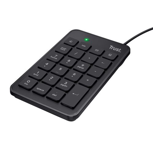 Tastatuta TRUST XALAS USB numerička/crna