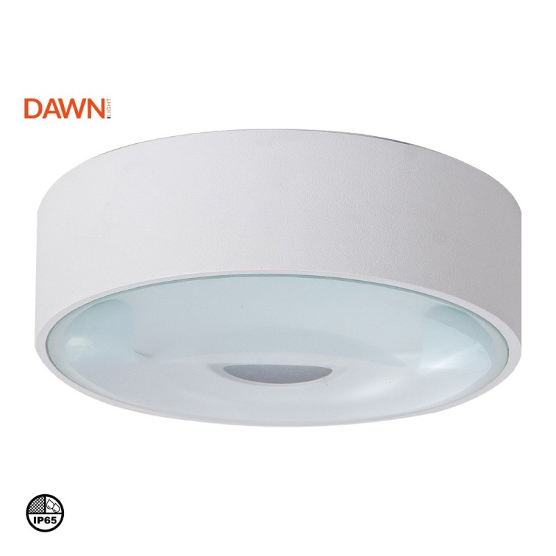 1 LED SPOLJNA LAMPA 062 PLAFONSKA 7W 3000K IP65 BELA 250540