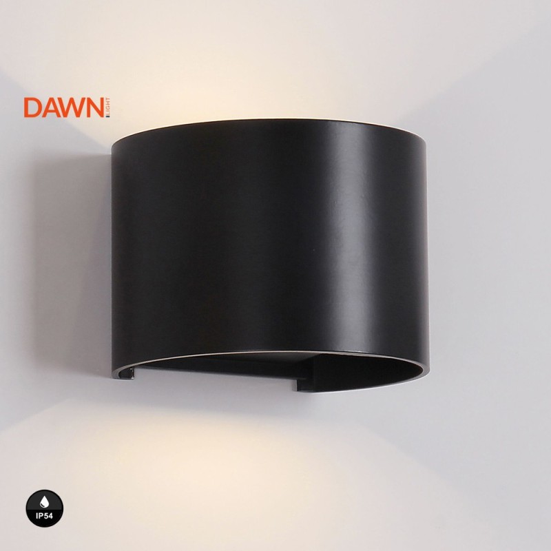1 LED SPOLJNA LAMPA A310R ZIDNA 6W 3000K IP54 CRNA 250535