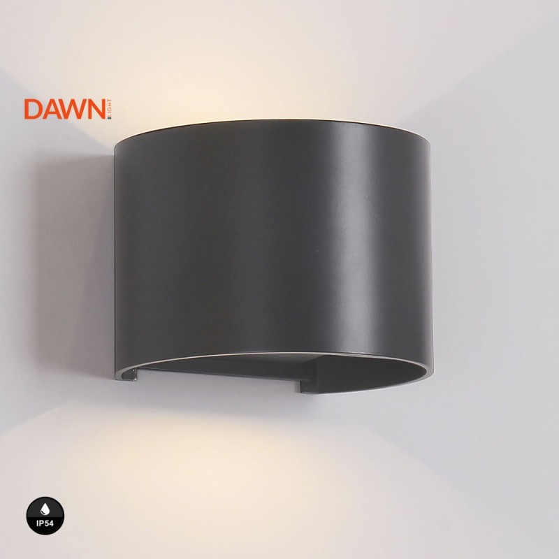 1 LED SPOLJNA LAMPA A310R ZIDNA 6W 3000K IP54 SIVA 250536