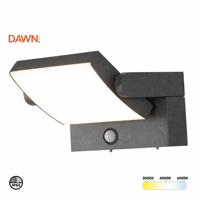 1 LED SPOLJNA LAMPA S007 ZIDNA SENZOR 20W 3000K IP65 SIVA 250530