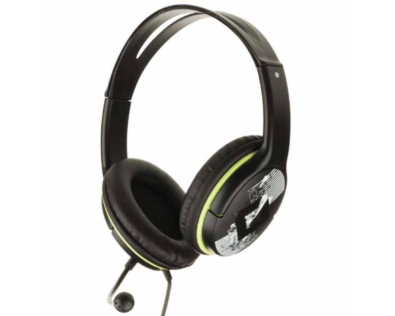 HS-400A Green slušalice sa mikrofonom