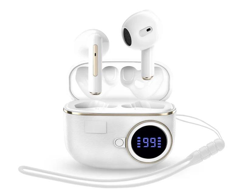 White Chargeview TWS Bežične slušalice bele (M50048)