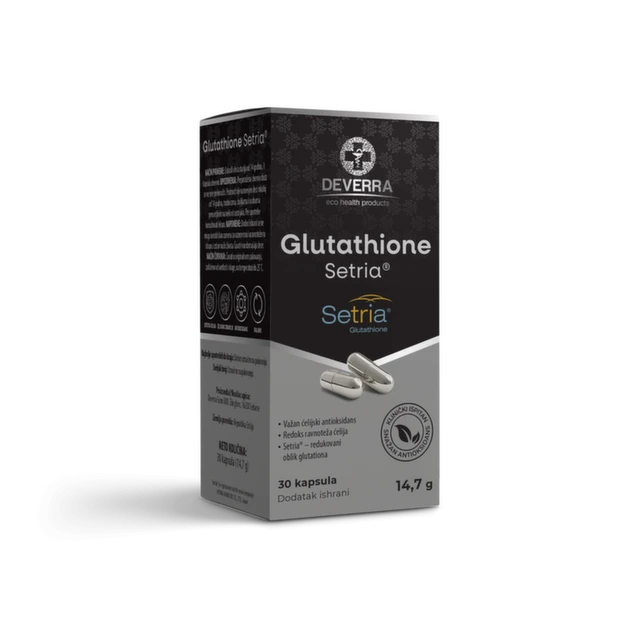 Glutation Setria Deverra, 30 kapsula