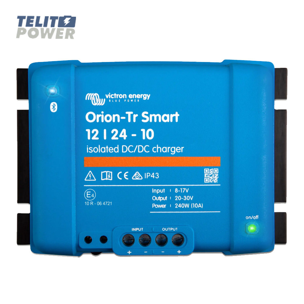 Orion-Tr Smart 12/24-10 Isolated DC-DC punjač– Victron Energy