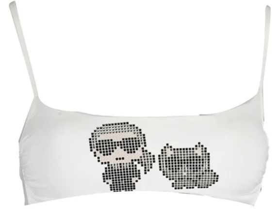 Karl Lagerfeld Ženski kupaći gornji deo KL22WTP04