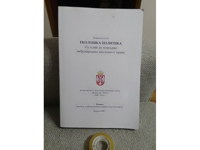 Ekološka politika Vladan Joldžić