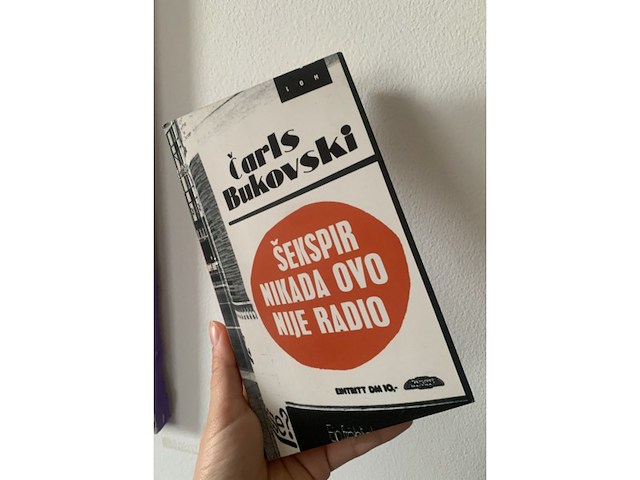 Bukovski ŠEKSPIR OVO NIKADA NIJE RADIO