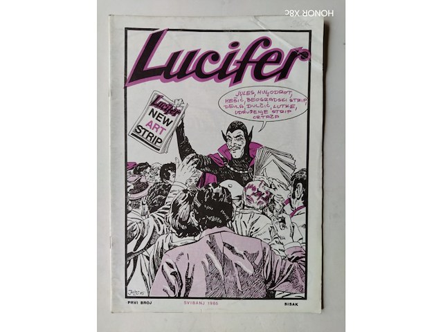 LUCIFER (strip magazin), br. 1 (1985)