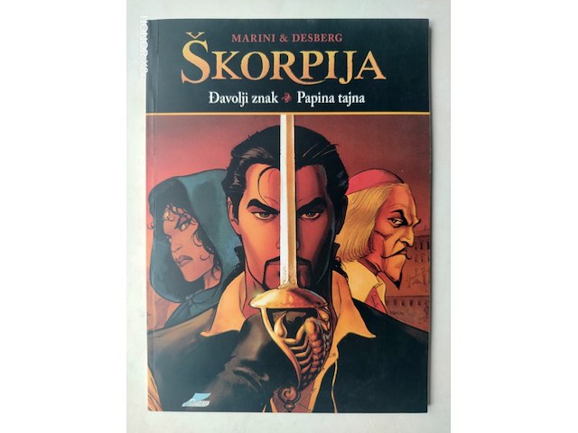 Marini &; Desberg ŠKORPIJA: ĐAVOLJI ZNAK + PAPINA TAJNA