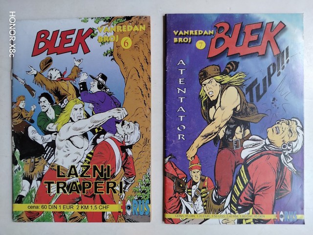 BLEK - LAŽNI TRAPERI i ATENTATOR