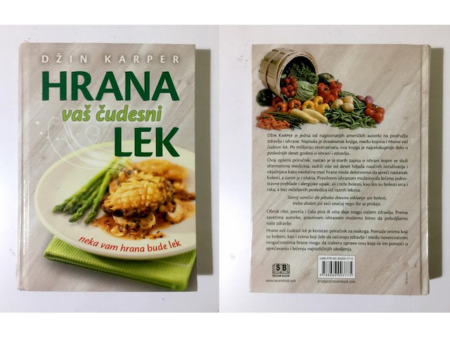 HRANA VAŠ ČUDESNI LEK – DŽIN HARPER – Latinično izdanje