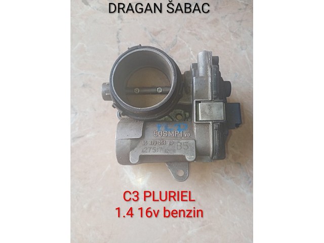 CITROEN C3 PLURIEL klapna gasa 1.4 benzin 16v