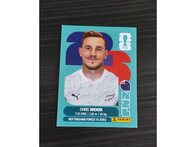 Panini FIFA 2026 USA NZL 17