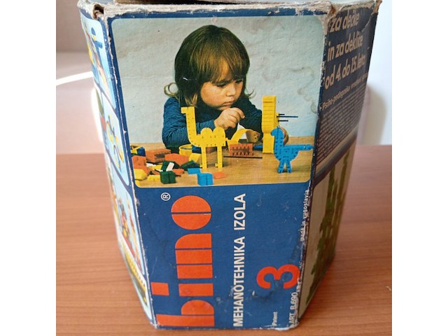 BIMO Kocke-mehanotehnika 135 elementa