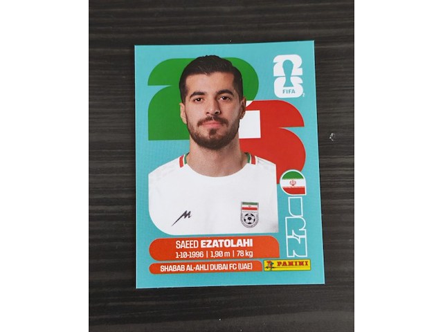 Panini FIFA 2026 USA IRN 11