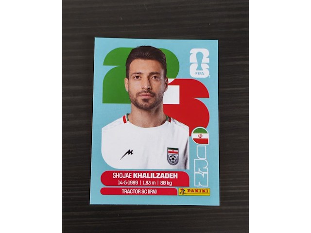 Panini FIFA 2026 USA IRN 06