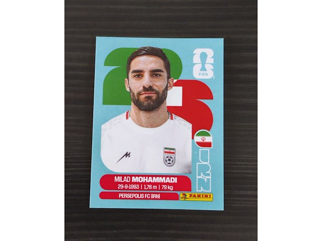 Panini FIFA 2026 USA IRN 05