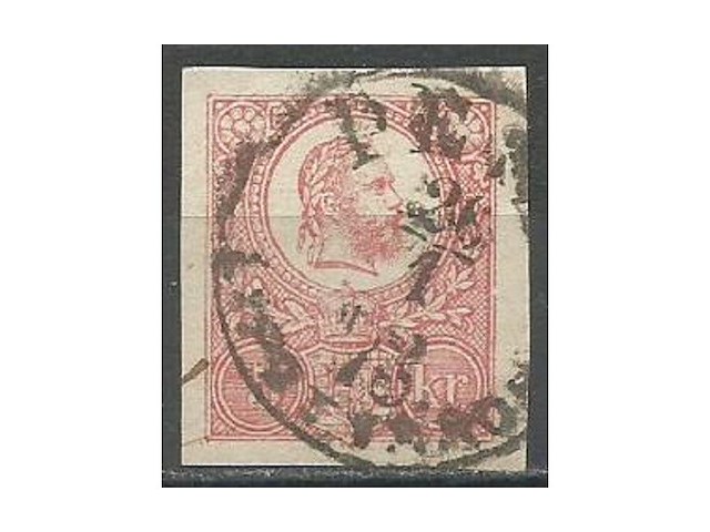 Mađarska,Kralj Franc Jozef 5 kr 1871.,žigosano