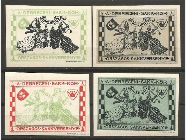 Mađarska,Šahovski turnir u Debrecinu 1913.,čisto