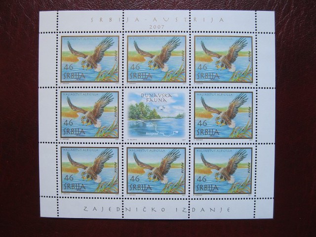 Srbija, Tabačići, 2007., Dunavska fauna Srbija-Austrija