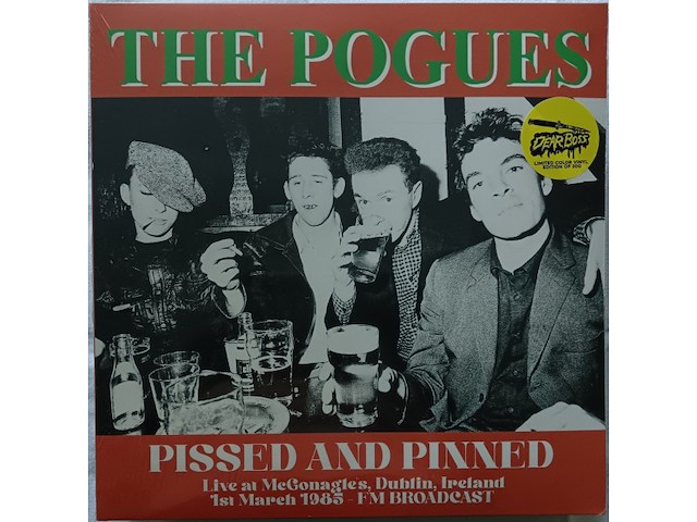THE  POGUES  -  PISSED  AND  PINNED ( Novo !!!)