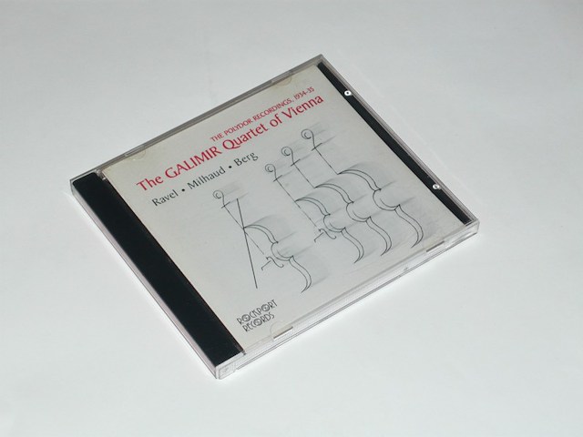 Ravel • Milhaud • Berg – The Galimir Quartet Of Vienna