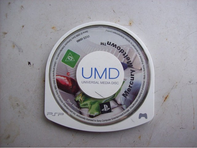 Psp igrica Mercury Meltdown