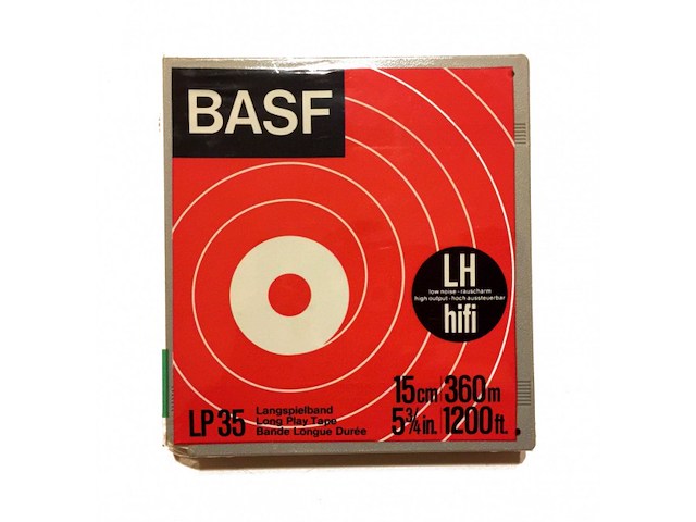 Magnetofonska traka BASF - LP35 LH HiFi - Nova, neotpak