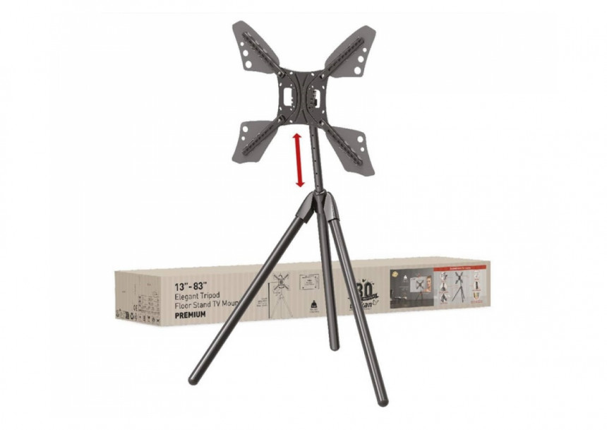 DTP410 LCD TV Tripod podni nosač od 13"do 83"