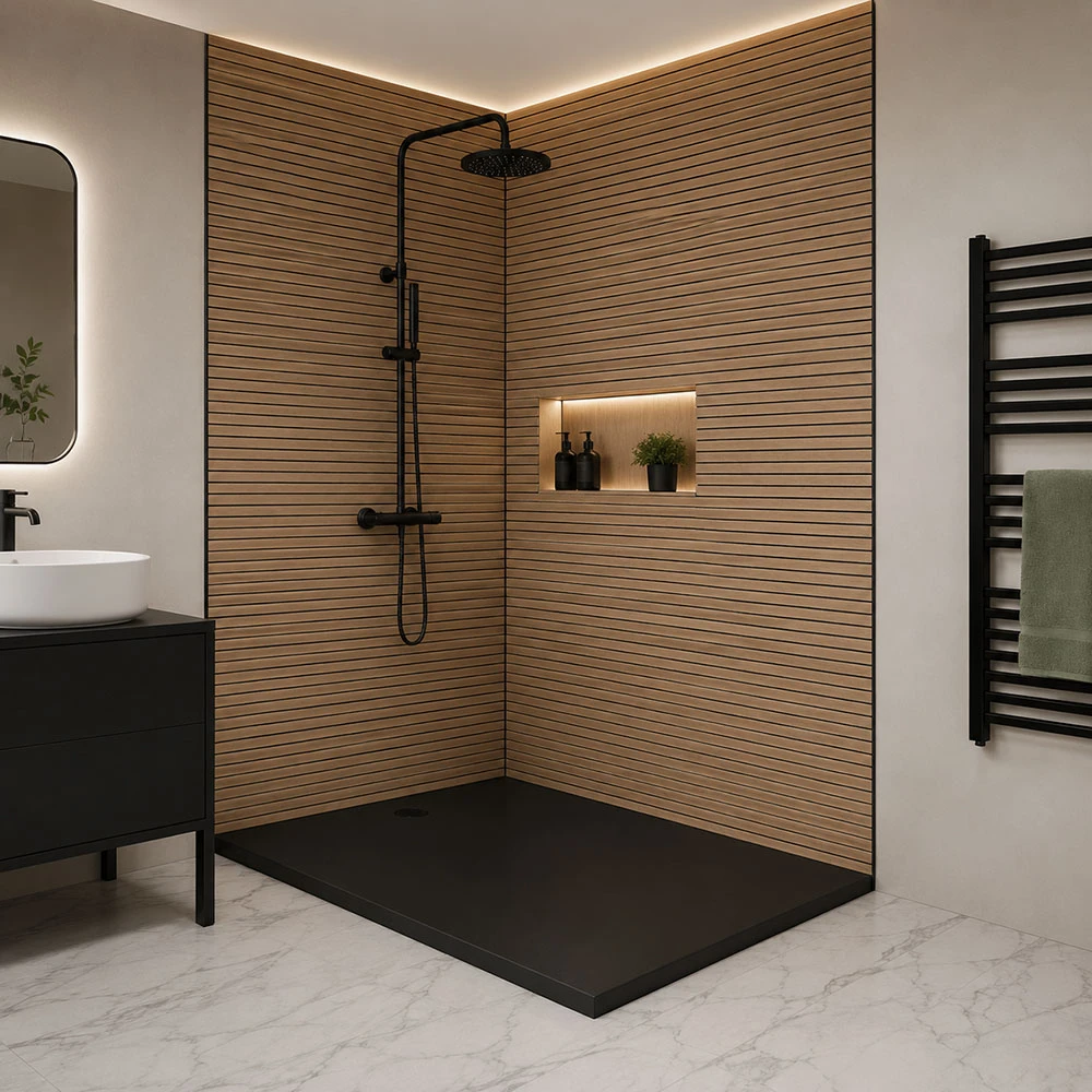 SAGANO Noce Dark Line rett 60×120