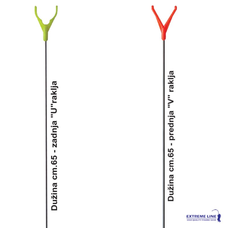 Drzac stapa V fiksni celicni 65cm 6300022