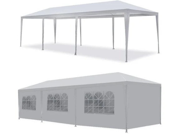 MultiGarden Baštenski šator 3x9m 8 stranica