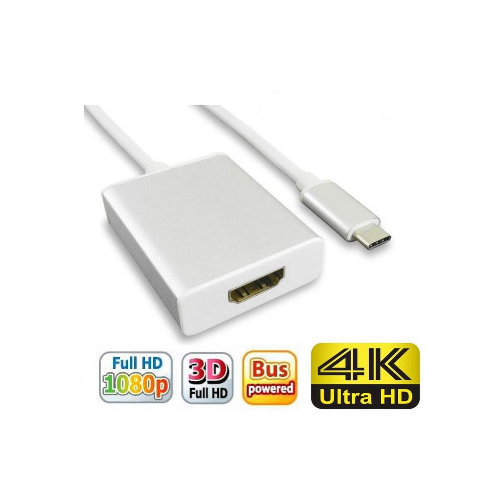 Adap./konv. USB 3.1 CM na HDMI (M/Z) 2.0 4K 60Hz , 2k 144Hz 15cm
