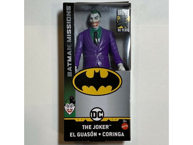 Joker 14 cm - DC Comics 80 Years Batman Missions Dzoker