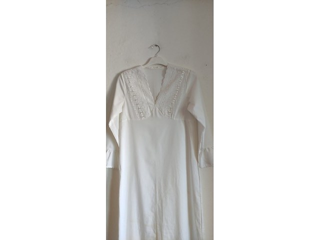 NOVA Vintage duga vezena spavaćica M/L