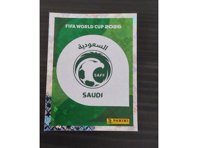 Panini FIFA 2026 USA KSA 01