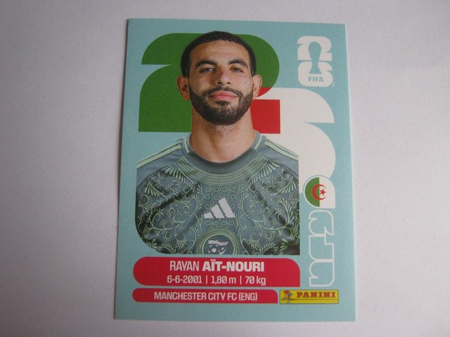 Panini FIFA WC 2026 : ALG 5