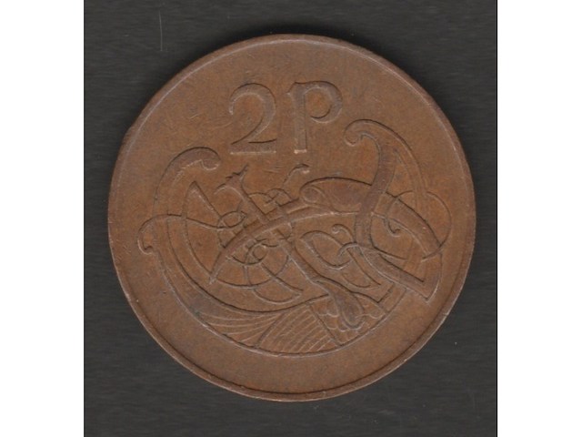 2 Pence - 1975 - Ireland, Irska